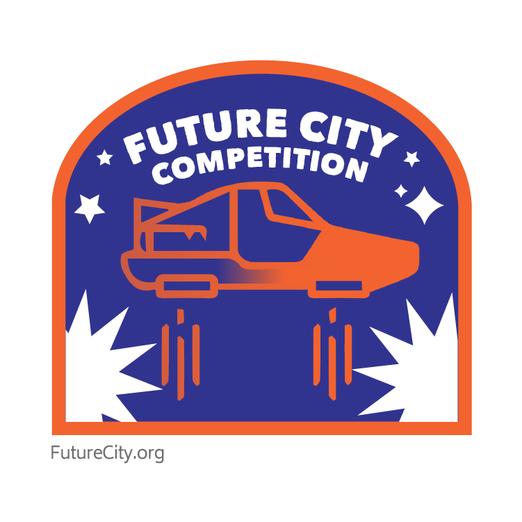 Future City Retro Car Sticker [Bulk Pack] – DiscoverE Store
