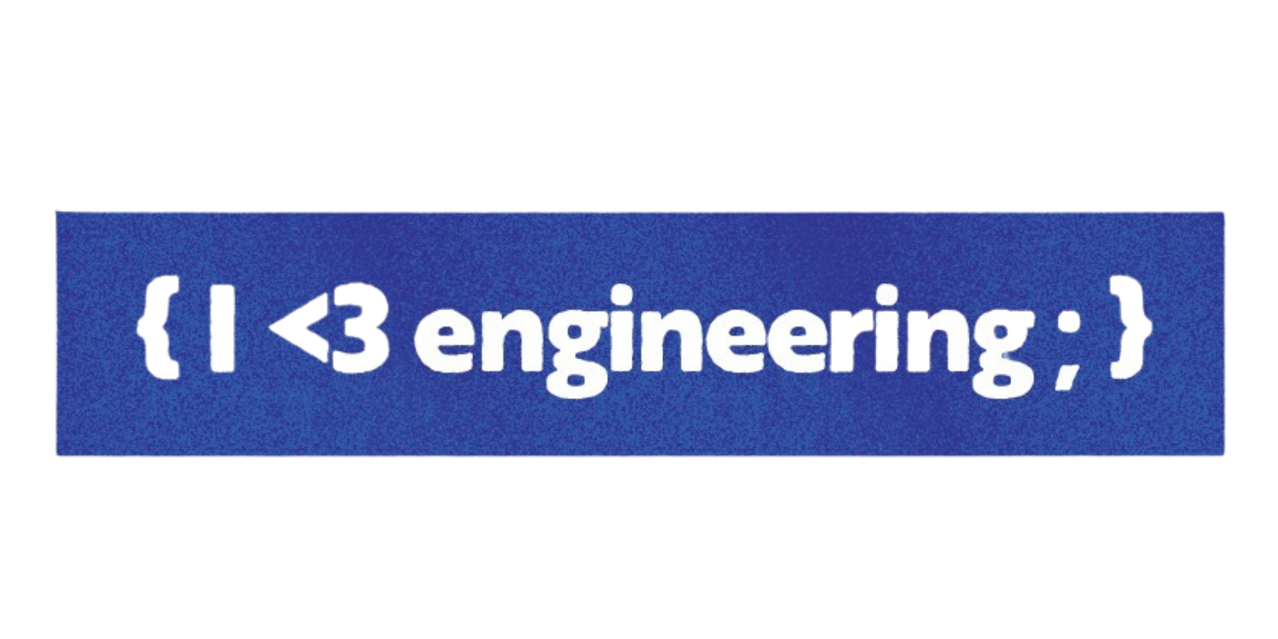 I (love) Engineering Holographic Sticker [Bulk Pack] – DiscoverE Store